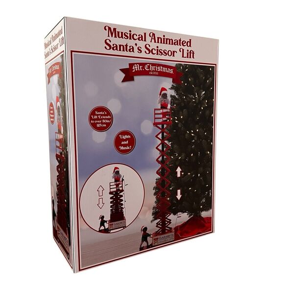 Mr. Christmas | Holiday | Mr Christmas Lighted Animated Black Santa On ...